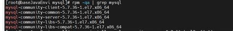 Centos 7 安装 Mysql 57 Rpm 春水鸿鹄 博客园