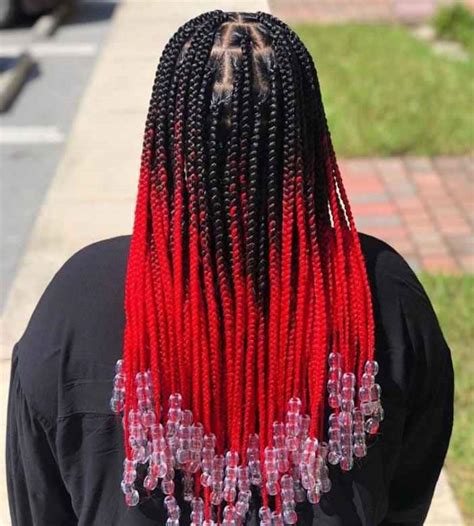 20 Trendy Knotless Braids With Beads For Short And Long Hair Tuko Co Ke