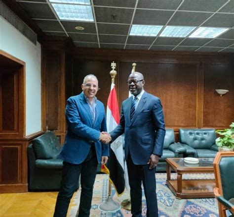 وزير الري يلتقي رئيس مؤتمر الأمم المتحدة لمكافحة التصحر تفاصيل موقع