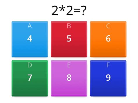 Matematika 2 Sinf Quiz