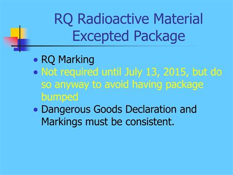 Ppt Transportation Of Radioactive Material By Air Powerpoint Presentation Id 9254320
