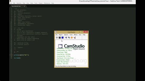 Lua Tutorial 19 The String Library Part 2 Youtube