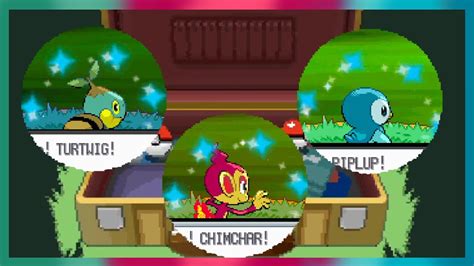 Shiny Sinnoh Starters