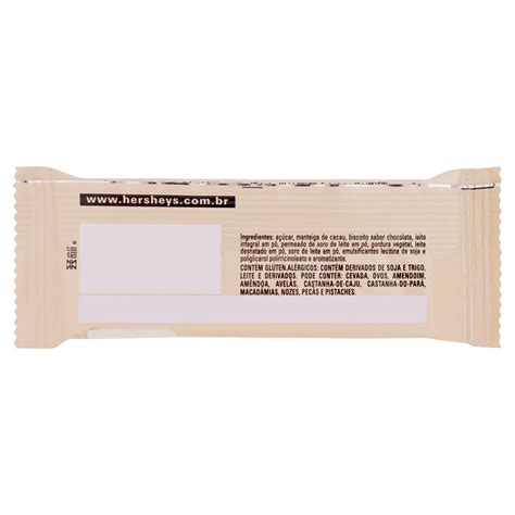Chocolate Branco Cookies N Creme Hershey S Pacote 20g Supermercado