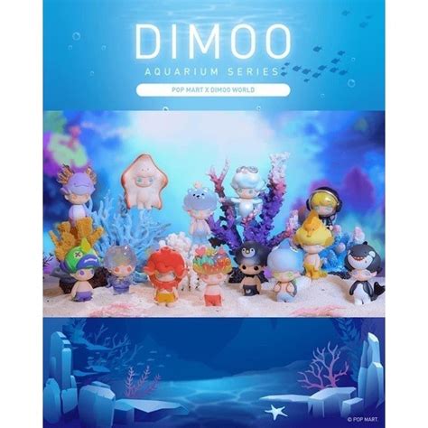 พร้อมส่ง แบบสุ่ม Model Dimoo Aquarium งานลิขสิทธิ์ของแท้ Shopee Thailand