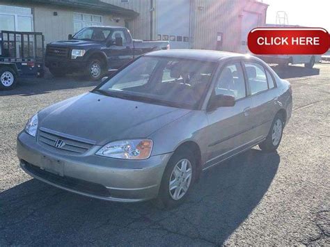 2003 Honda Civic Dx Sedan Rideau Auctions