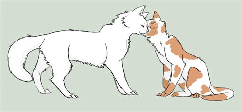 Cloudtail And Brightheart Love By Lithestep On Deviantart