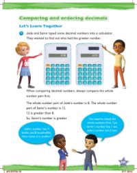 Max Maths Year Learn Together Comparing And Ordering Decimals