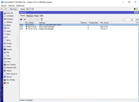 IT Mikrotik DHCP Client Configuration