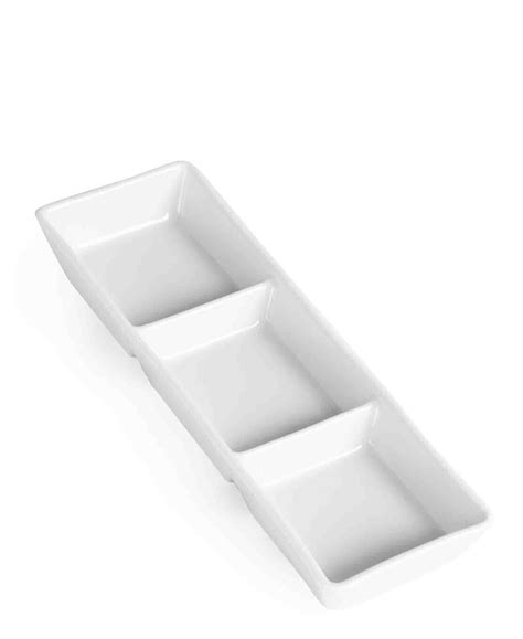 Kitchen Life Ceramic Serving Bowl With Compartments White The Culinarium