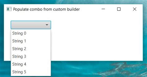 Java Javafx Reusable Collections Using Fxml Stack Overflow