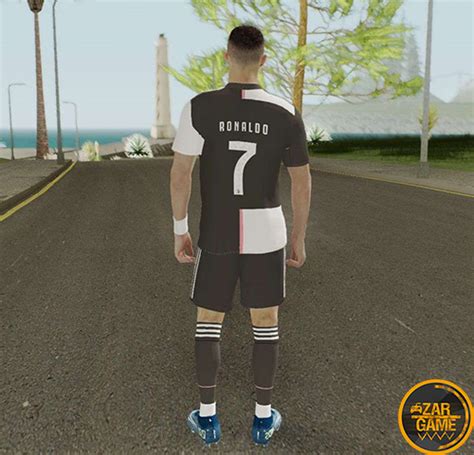 دانلود اسکین کریستیانو رونالدو از بازی Pes 2020 برای بازی Gta San Andreas زرگیم