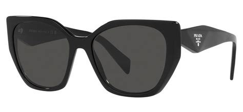 Prada Pr19zs Prescription Sunglasses Black Dark Grey Tortoiseblack
