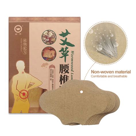 Ready Stock 12pcs Wormwood Back Medical Sticker Lumbar Spine Plaster