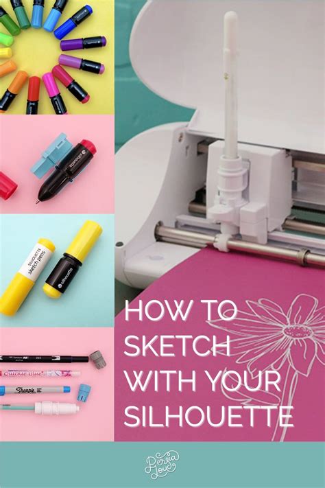 How To Sketch With A Silhouette Cameo Silhouette Portrait Or