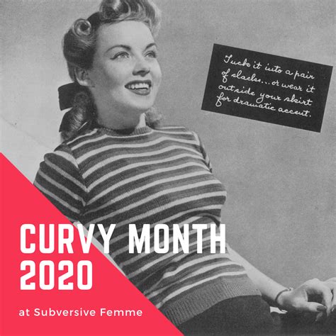 Curvy Month Pattern 1 California Basque Circa 1940s Subversive Femme