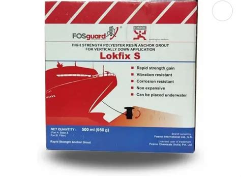 Fosroc Lock Fix Polyester Resin Anchoring Grout At ₹ 600 Pack