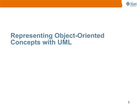 Chapter 9representing Object Oriented Concepts With Uml Pptx