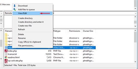 wordpress htaccess file how to create edit and use it