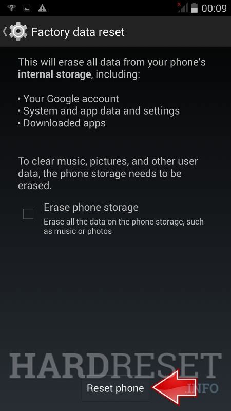 Factory Reset OPPO A