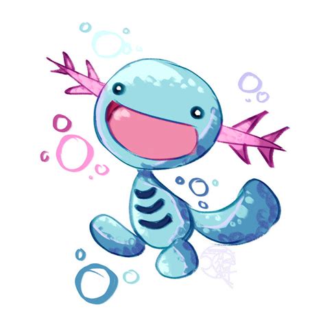 Pokemon Silly Lil Wooper By Madsmadart On Deviantart