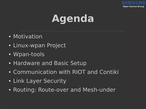 Run Your Own 6lowpan Based Iot Network Ppt