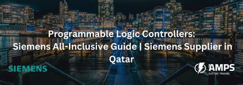 Programmable Logic Controllers Siemens Supplier In Qatar Ampsqr Blogs