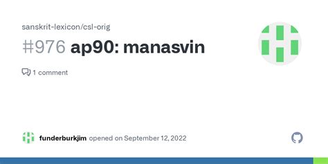 Ap90 Manasvin Issue 976 Sanskrit Lexicon Csl Orig GitHub