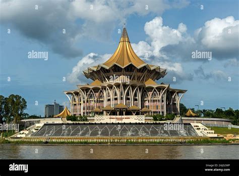 Sarawak State Legislative Assembly Building Dewan Undangan Negri State Assembly At The Sarawak