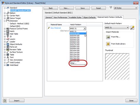 Solved Hatch Pattern Per Material Autodesk Community