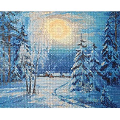 Картина стразами, Алмазная мозаика Cristyle Февральская сказка, 50*40 ...