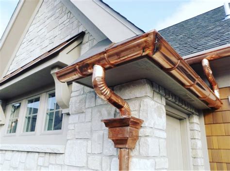 Hidden Gutter And Downspout Detail Exterior Design Ho