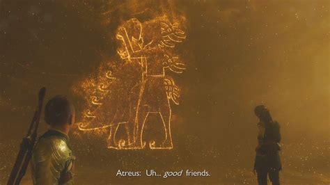 Atreus And Angrboda See The Love Between Surtr And Sinmara Ragnarok