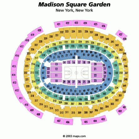 Msg Concert Seating Chart Suites Brokeasshome