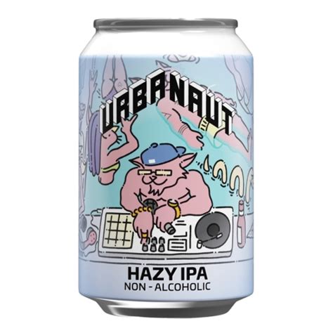 Non Alcoholic Hazy Ipa Urbanaut Brewing Untappd