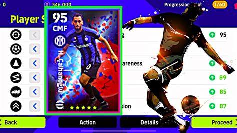 Upgrade H Calhanoglu Max Level Rating 95 98 EFootball 2023 YouTube