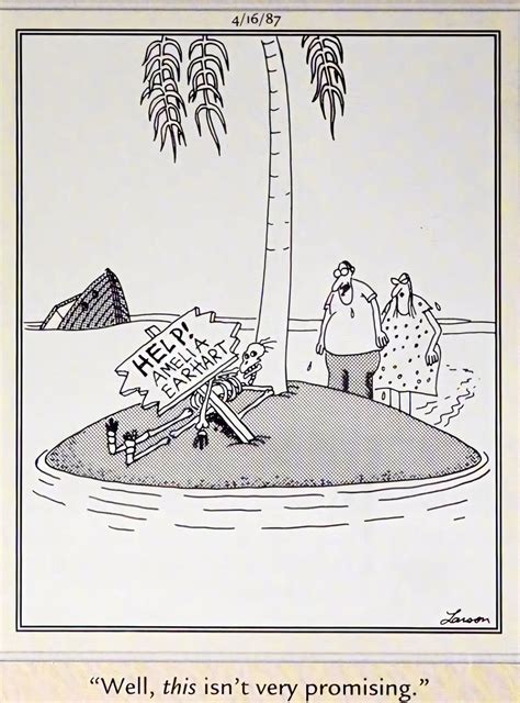 20 Funniest Far Side Comics Set On A Desert Island