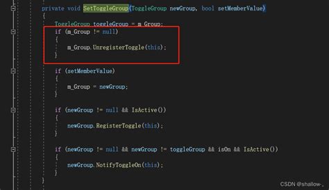 Toggle隐藏后不受togglegroup控制问题的简单解决toggle Group不生效 Csdn博客