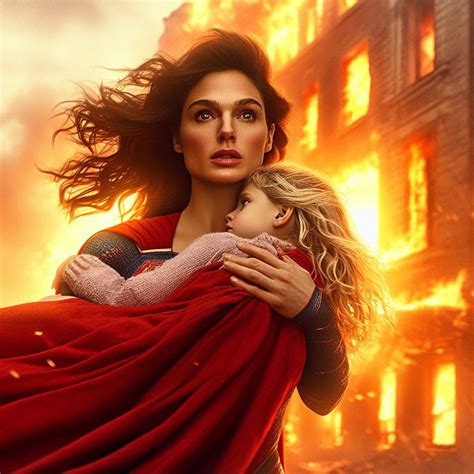 Gal Gadot As Clara Kentsuperwoman Raicomicbookart