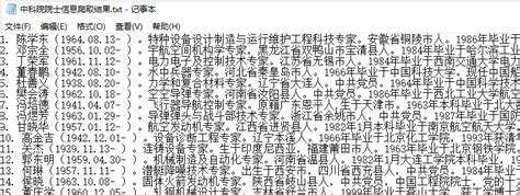 【python】用python爬取中科院院士简介信息 Csdn博客