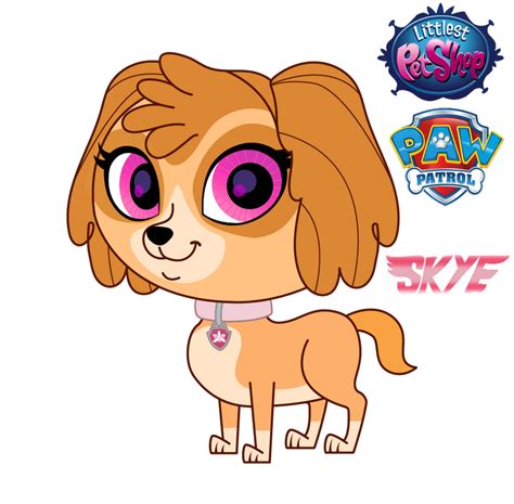 Lps 2012 Style From Skye From Paw Patrol By Matiasdiplinlps On Deviantart