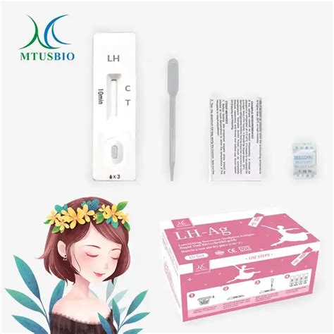 Luteinizing Hormone Ovulation Antigen Rapid Test Kit Lh Human Disease Rapid Diagnosis Card