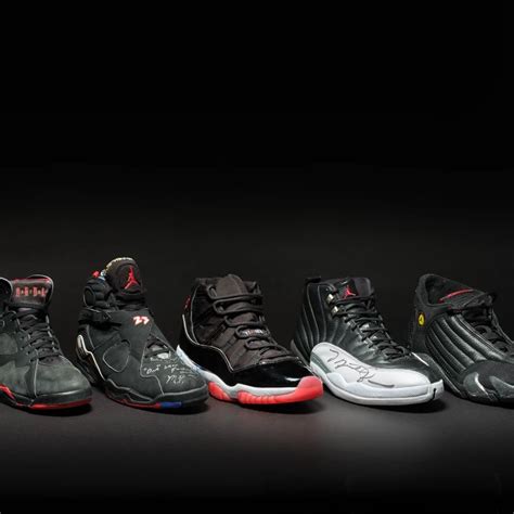 Michael Jordans Nba Finals Worn Sneakers Sold For Record Hk625