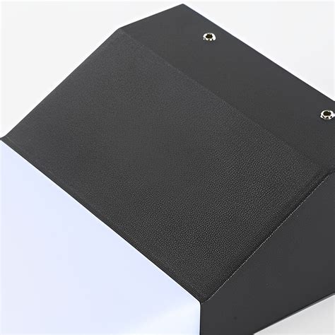 Rectangular Creative Led Waterproof Black Modern Outdoor Wall Sconces