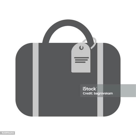 여행 가방 플랫 아이콘 가방에 대한 스톡 벡터 아트 및 기타 이미지 가방 개념 고풍스런 Istock