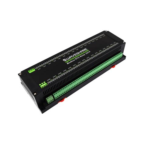 Waveshare Modbus Rtu 32ch Relay Module Rs485 Interface With Multiple
