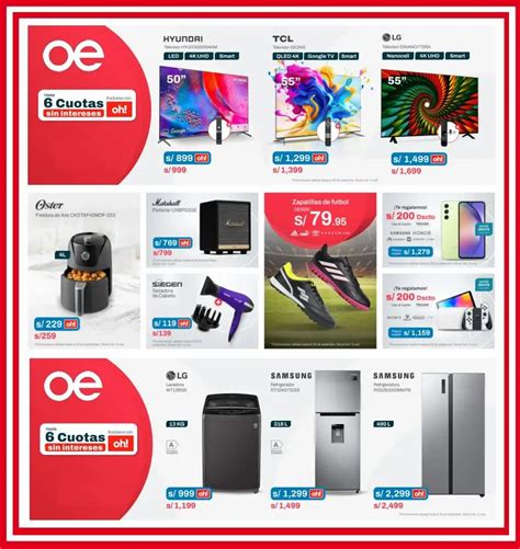 Oechsle Perú Catálogo De Productos Promociones Y Descuentos Catalogium Perú