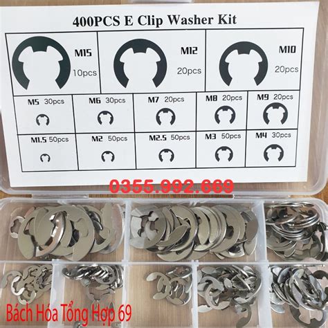 Phanh Trục E Phanh Trục Inox Phanh Trục Phanh Chặn 3 Chấu Inox Chữ E