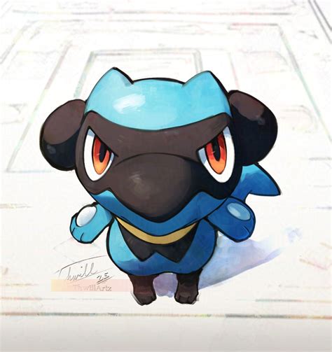 Itaku Lucario Lucario Riolu Riolu Pokedex Pokedex