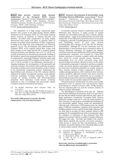 Pdf Structure Determination Of Intermetallics Using Precession Electron Diffraction
